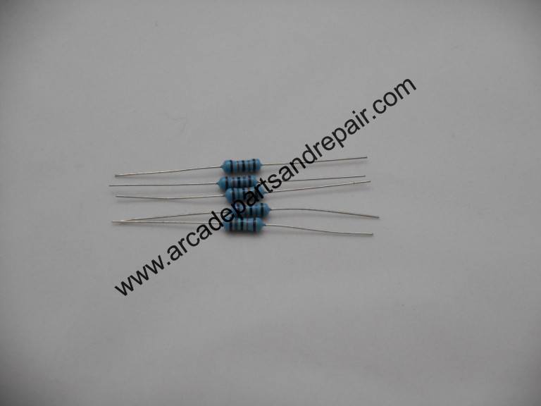 180K OHM 1/2 WATT RESISTOR (5 PIECES) - Arcade Parts and Repair