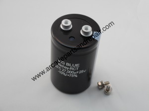Atari "Big Blue" Capacitor 27000UF 25V - Arcade Parts and Repair