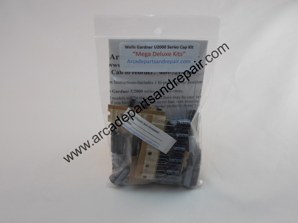 Makvision / Wei-Ya M2929D & M2929D1-62 Monitor Cap Kit 105C Nichicon ...