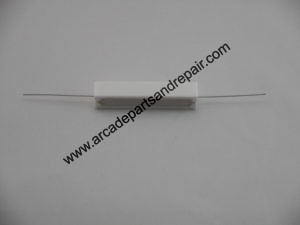 4 Ohm 10 Watt Wirewound Cement Resistor - Arcade Parts and Repair