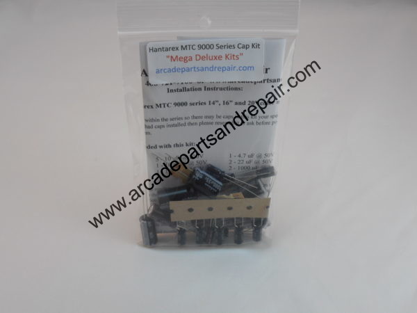 Hantarex MTC 9000 Series Monitor Cap Kit 105C Nichicon-Arcade Parts and ...