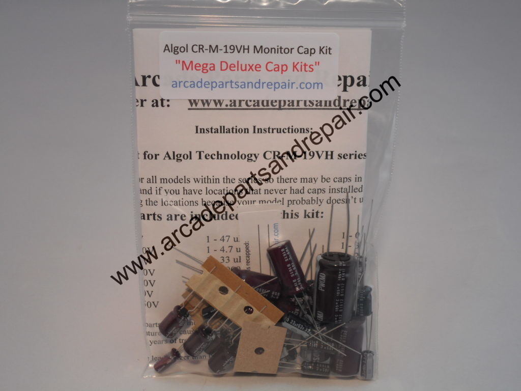 Monitor Cap Kits Archives - Arcade Parts and Repair