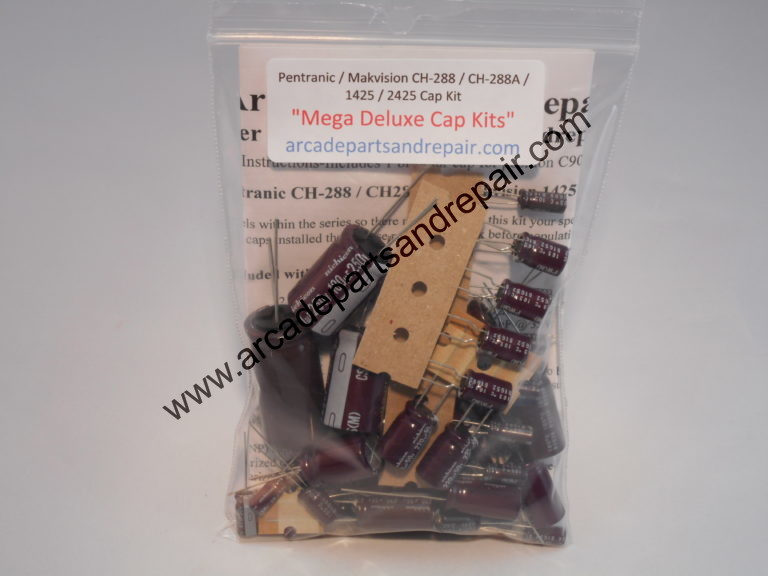 Pentranic CH-288 / CH-288A / Makvision 1425 / 2425 Monitor Cap Kit 105C ...