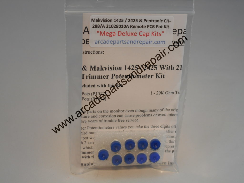 Pentranic / Makvision 21028010A Remote Adjustment PCB Trimmer Pot Kit ...