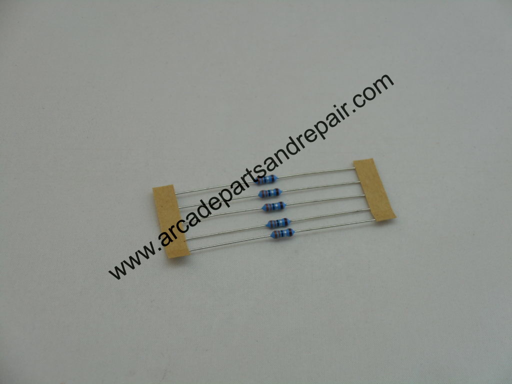 3.3 OHM 1/2 WATT RESISTOR (5 PIECES) - Arcade Parts and Repair