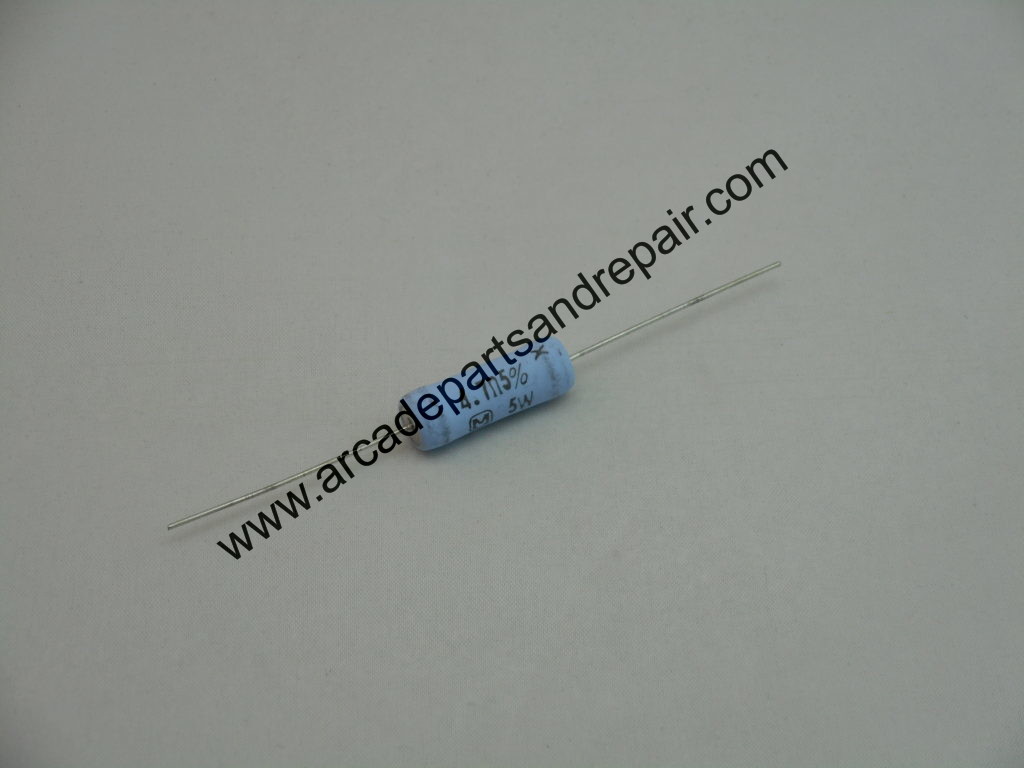 4.7 Ohm 5W Metal Oxide Flameproof Resistor-Arcade Parts and Repair