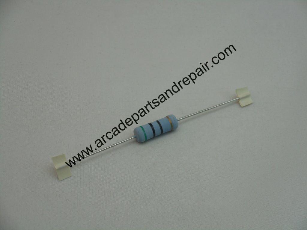 50 Ohm 5 Watt Wirewound Power Resistor - Arcade Parts and Repair