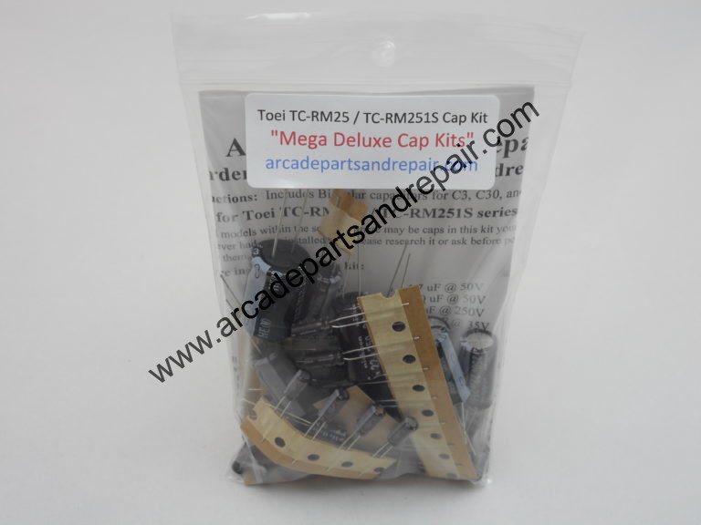 Electrohome G07-CBO Monitor Cap Kit 105C - Arcade Parts and Repair