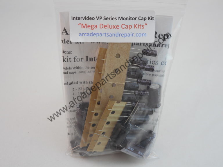 Intervideo VP Series Monitor Cap Kit 105C Nichicon - Arcade Parts and ...
