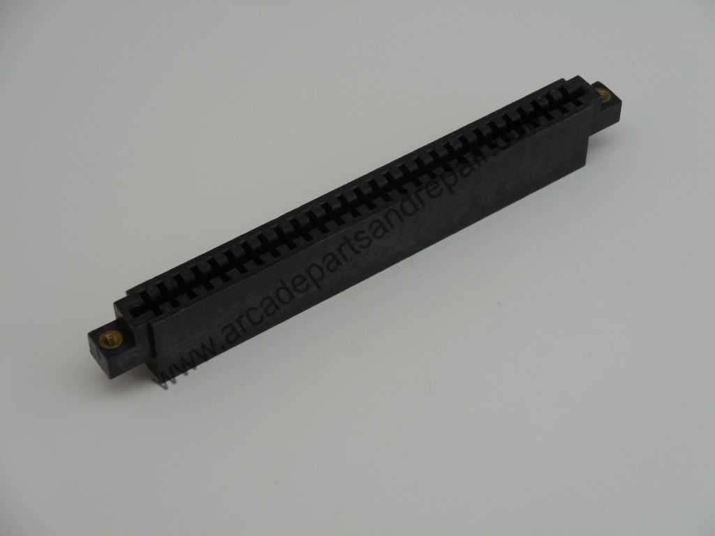 AMP Twin-Leaf 28/56 Crimp Pin PCB Edge Connector Housing W/Flange ...